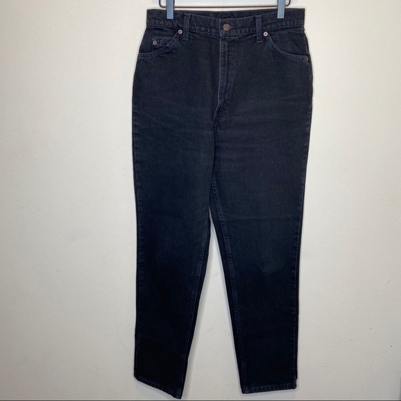 Levi's | Jeans | Vintage Black Levis 63 Slim Fit High Waist Bnwot ...